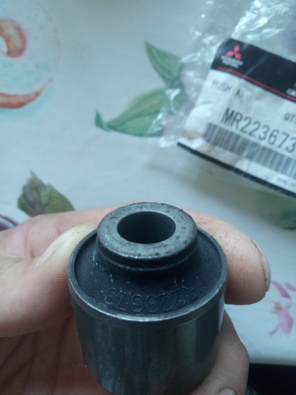 Замена сайлентблоков в малым рычаге — Mitsubishi Lancer X, 2 л, 2007 ...