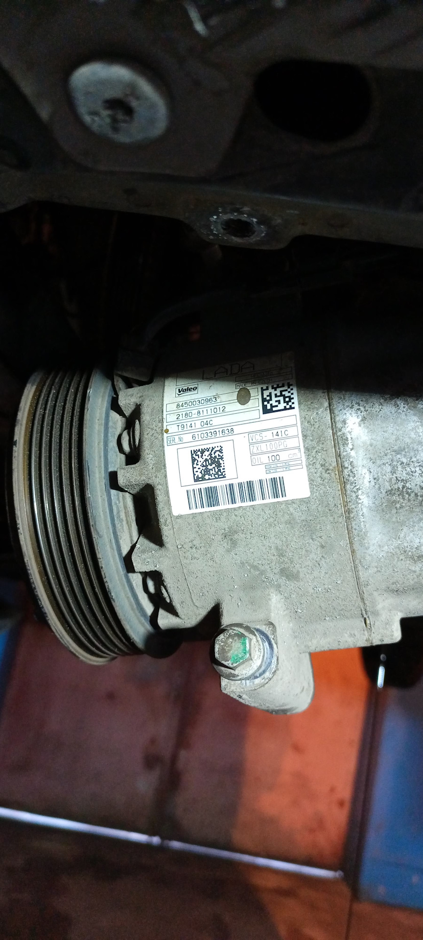 Замена гидрокомпенсаторов. — Lada Vesta (1G), 1,6 л, 2016 года ...