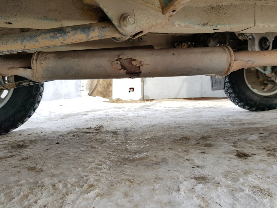 Резонатор от Камри — Lada 4x4 3D, 1,7 л, 2010 года | своими руками | DRIVE2