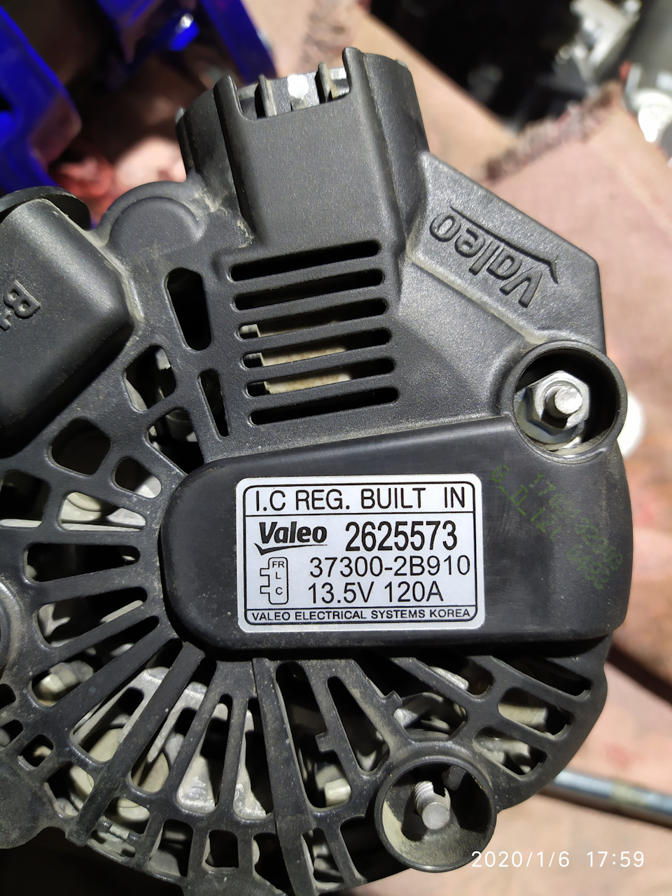 373002B910 Генератор KIA HYUNDAI | Запчасти на DRIVE2