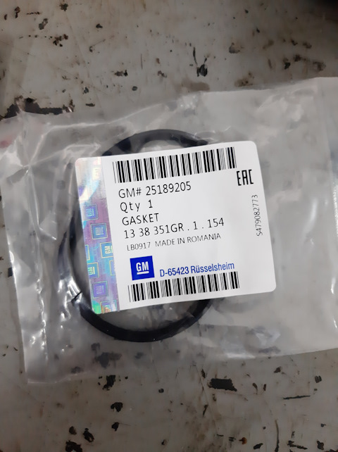 25189205 Прокладка термостата кольцо GM | Запчасти на DRIVE2