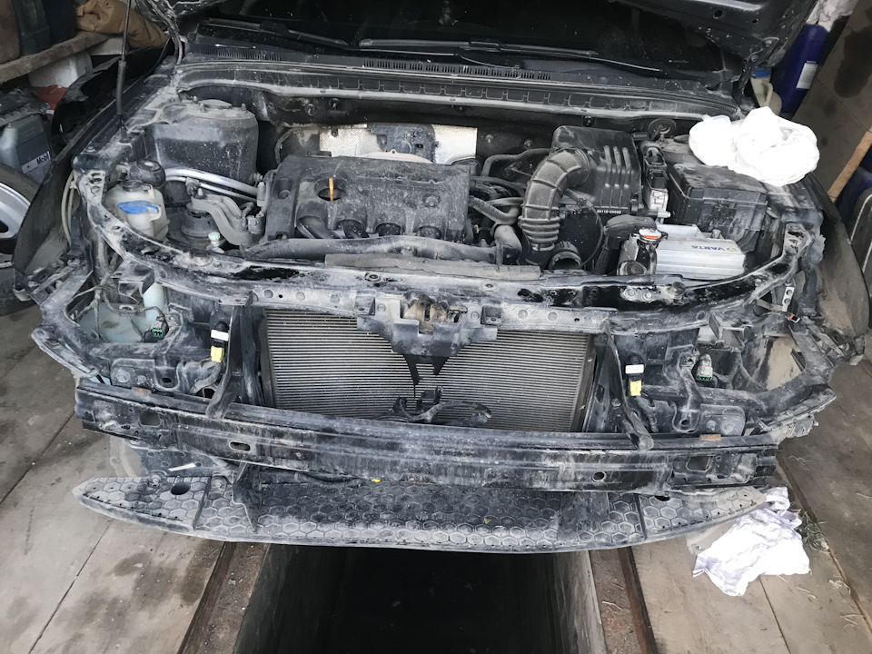 Замена "телевизора" — Hyundai i30 (1G), 1,4 л, 2009 года | нарушение ...