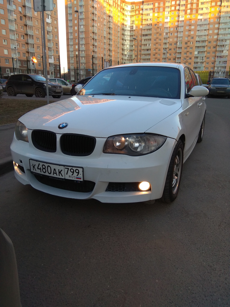 М Тех, пока только перед — BMW 1 series (E81/E87), 2 л, 2009 года | тюнинг | DRIVE2