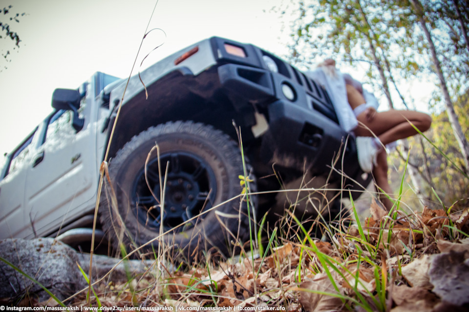 Красотка и ХомякЪ — Hummer H2, 6 л, 2004 года | фотография | DRIVE2