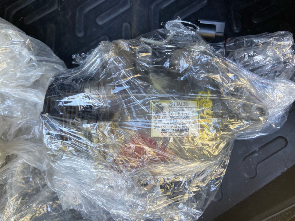 Поменял компрессор кондиционера — Mitsubishi Lancer X, 1,5 л, 2007 года ...