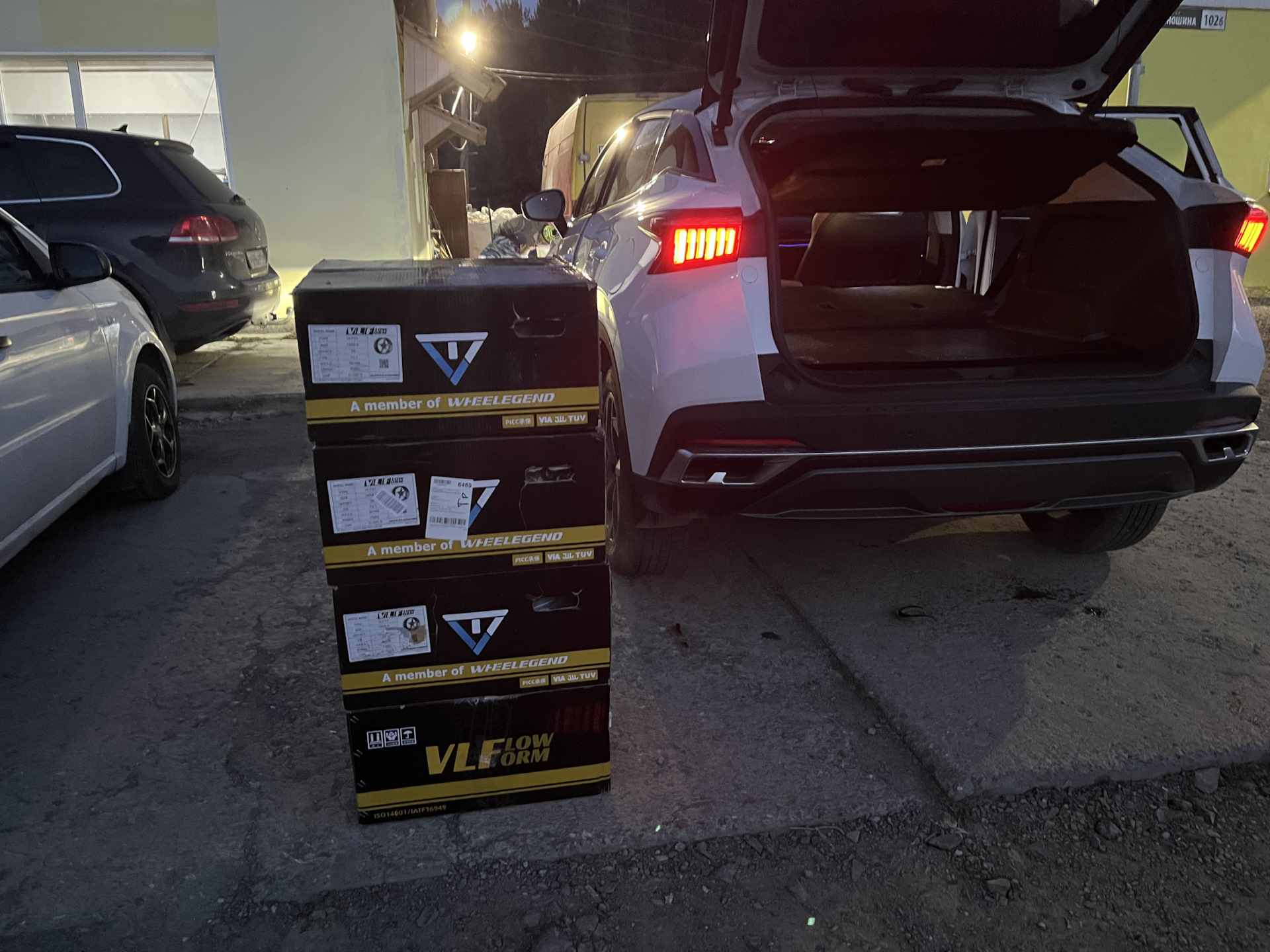 Зимние колеса и система TPMS — Omoda C5, 1,5 л, 2022 года | колёсные ...