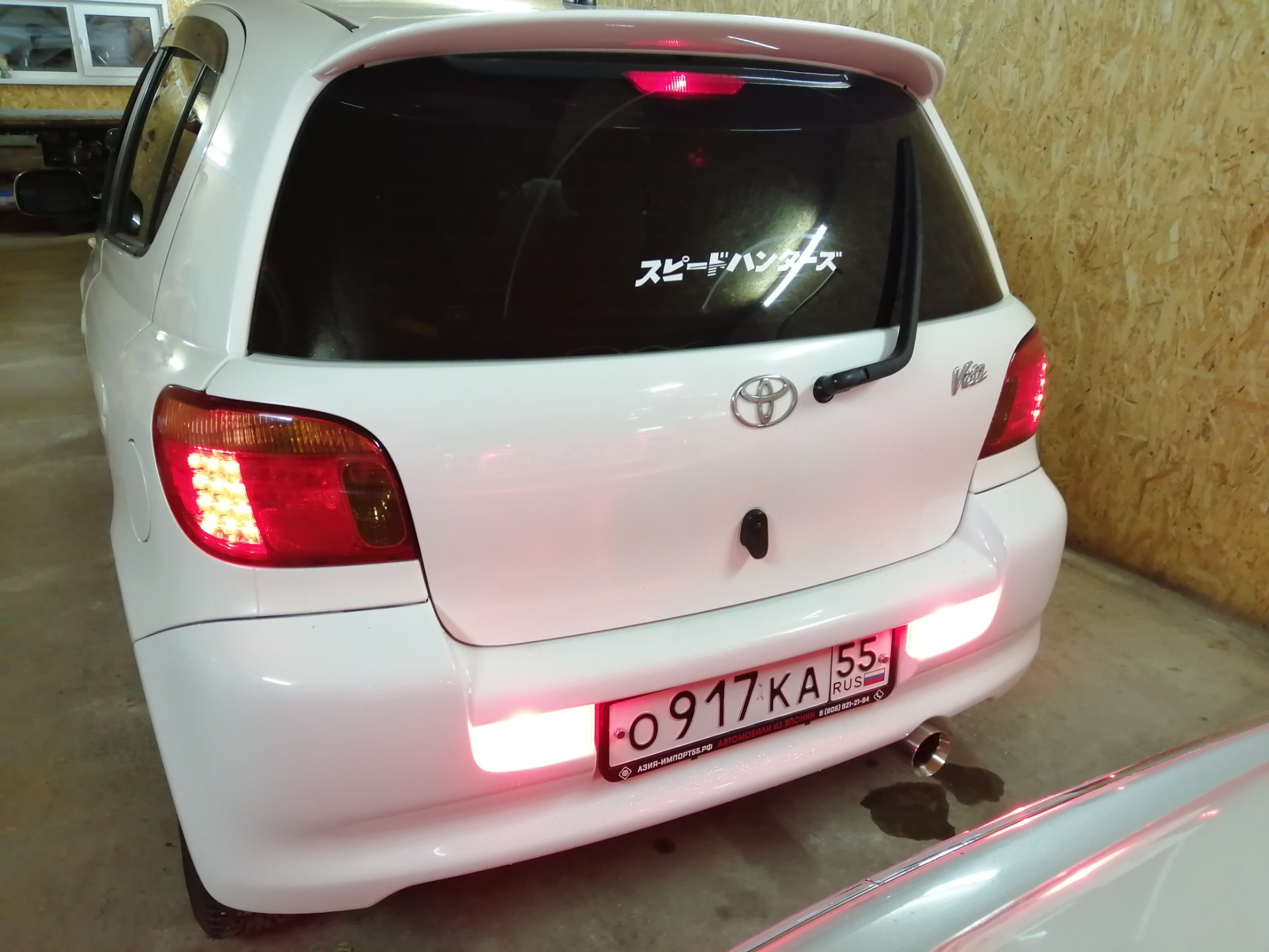 Фонари LED. Установка — Toyota Vitz (10), 1 л, 2004 года | стайлинг ...