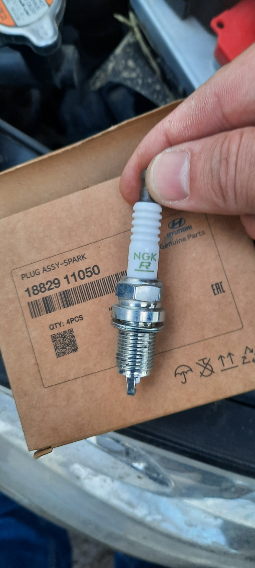 1882911050 Свечи зажигания KIA HYUNDAI | Запчасти на DRIVE2