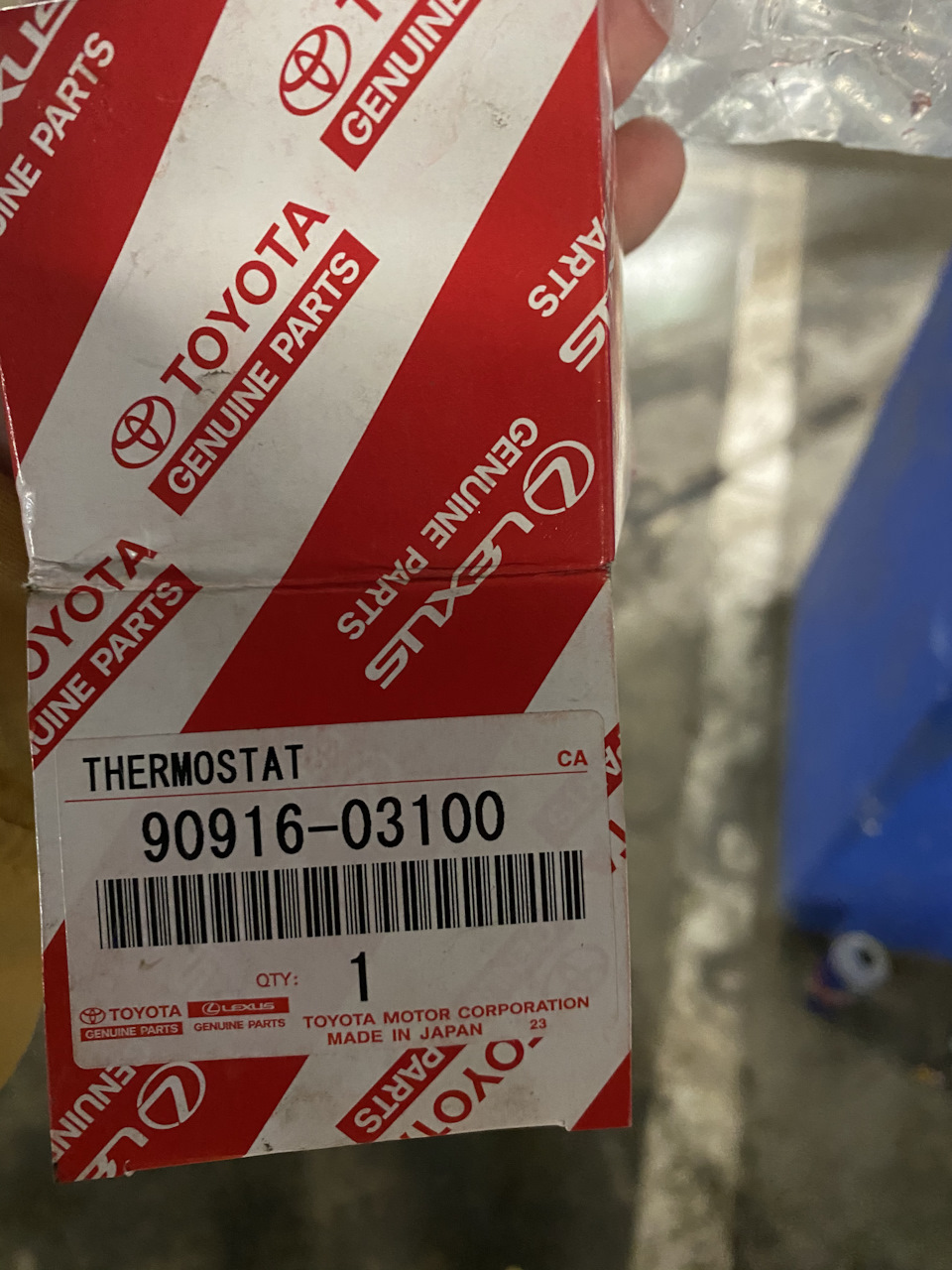 Замена термостата на 1uzfe vvti. — Toyota Crown Majesta (S170), 4 л ...