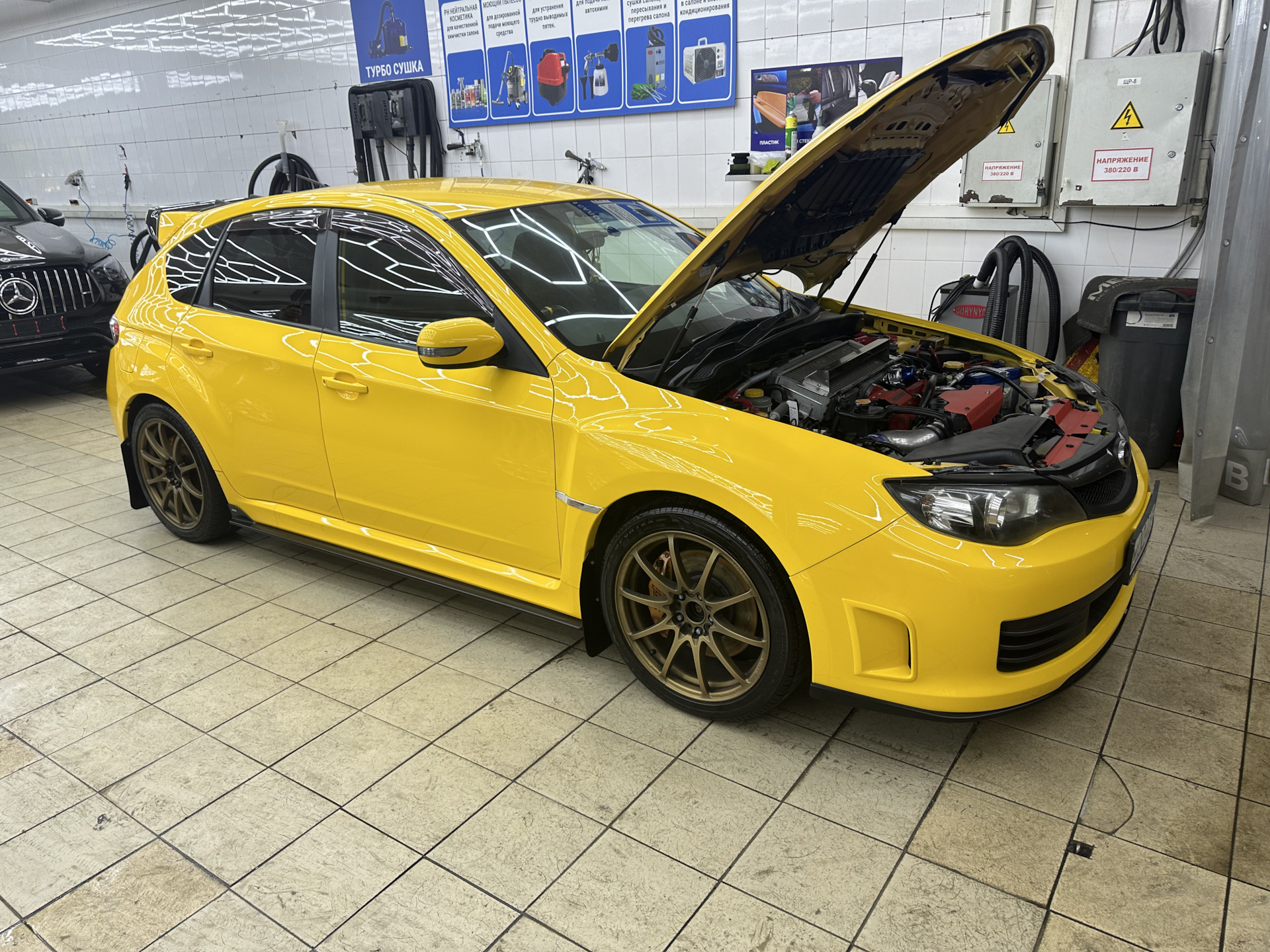 Подготовка к сезону — Subaru Impreza WRX STI (GV/GR), 2 л, 2010 года ...