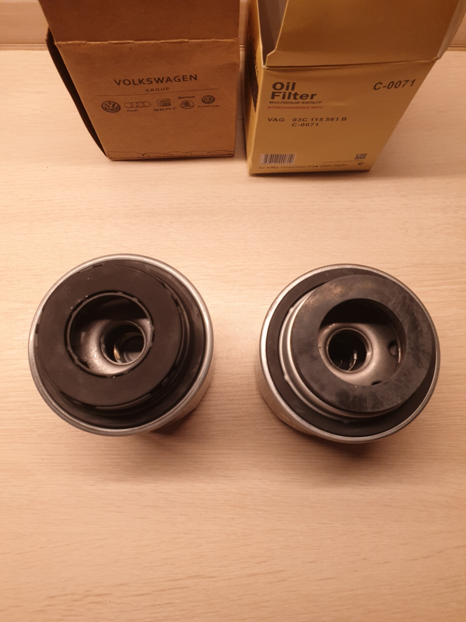 03C115561B Фильтр масляный VAG | Запчасти на DRIVE2