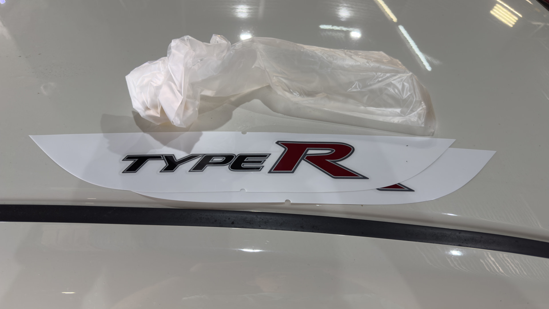 OEM Type R Stickers от FD2 — Honda Civic Type R (5G), 2 л, 2018 года ...