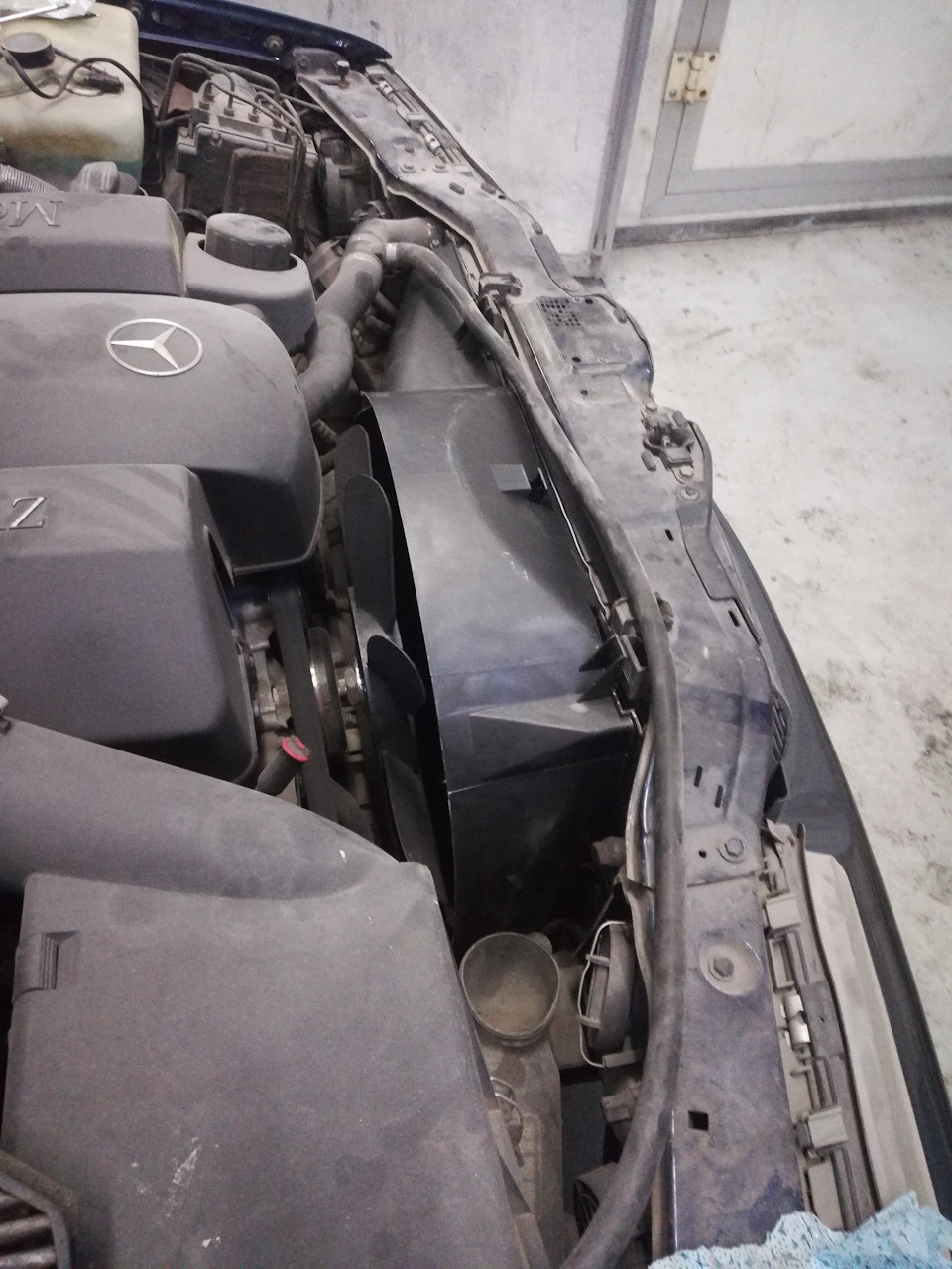 Диффузор — Mercedes-Benz C-Class Estate (S202), 2,4 л, 1997 года ...