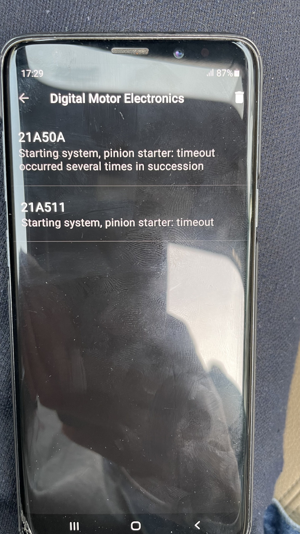 Ошибка 21A50A 21A511 BMW — BMW 3 series (F30), 2 л, 2017 года | поломка ...