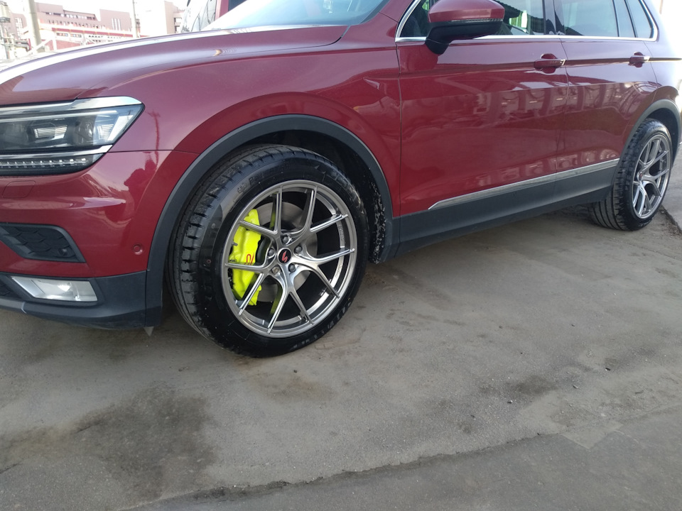 Машинки РЕмбо 17Z _) на пути к stage. — Volkswagen Tiguan (2G), 2 л ...