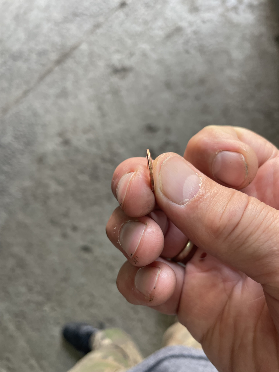 Кольцо форсунки ОМ642. #2 — Mercedes-Benz GL-Class (X166), 3 л, 2013 ...