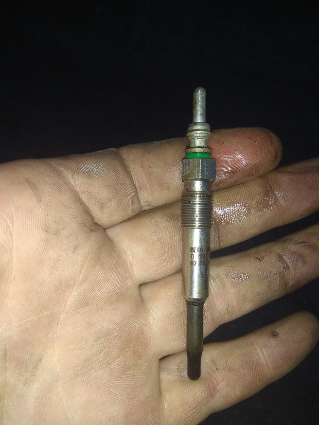 Ошибка DF025 или замена свечей накала. — Renault Clio III, 1,5 л, 2009 ...