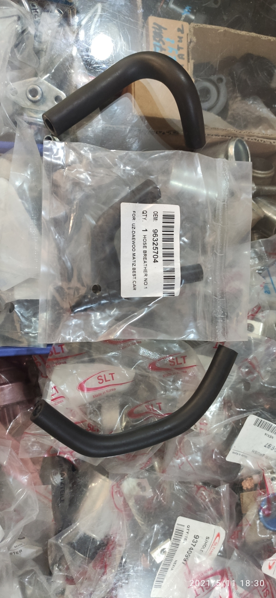 96325704 Шланг сапуна к перепускному клапану General Motors GM ...