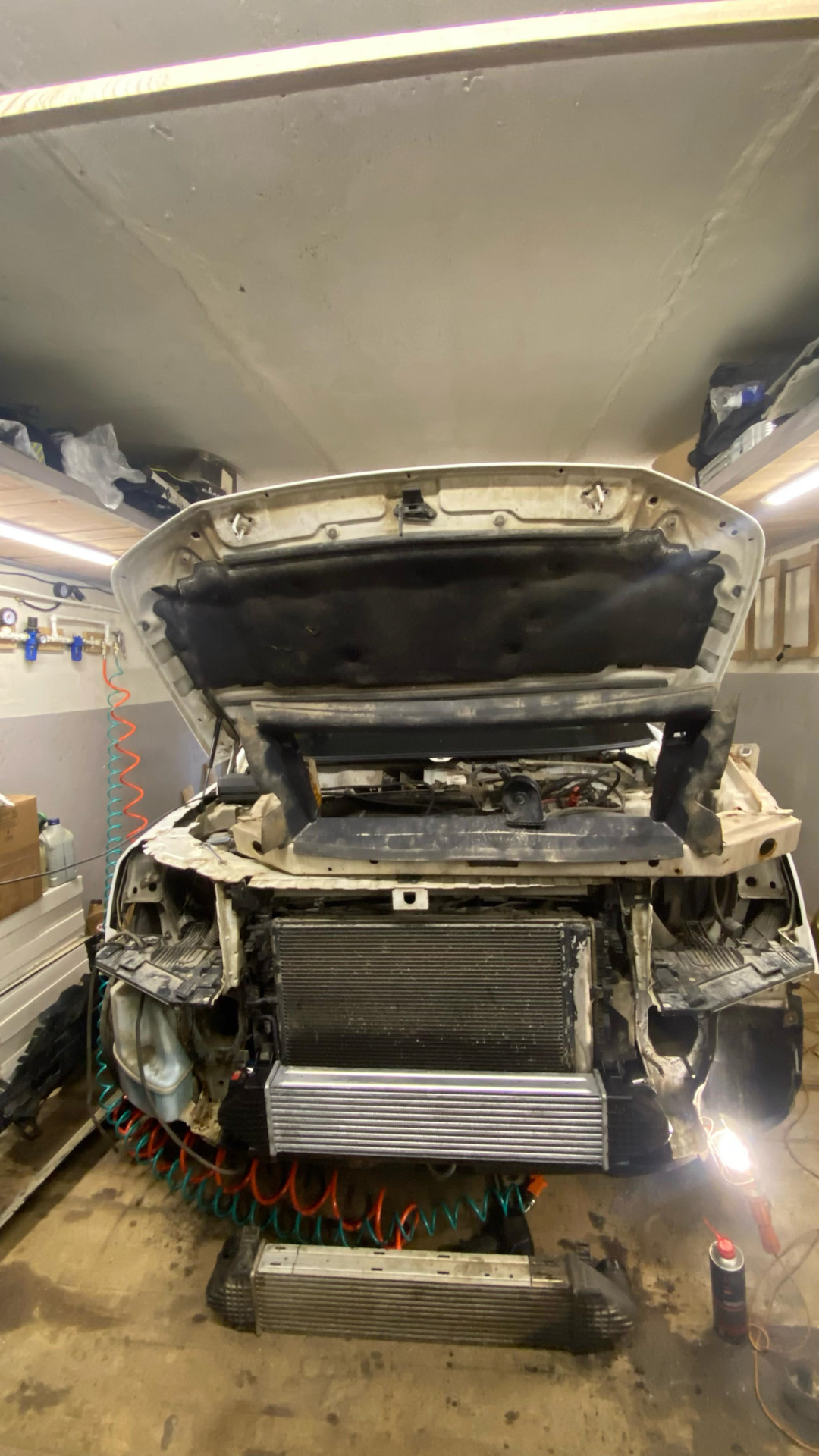 Замена интеркулера. — Land Rover Freelander 2, 2,2 л, 2011 года ...