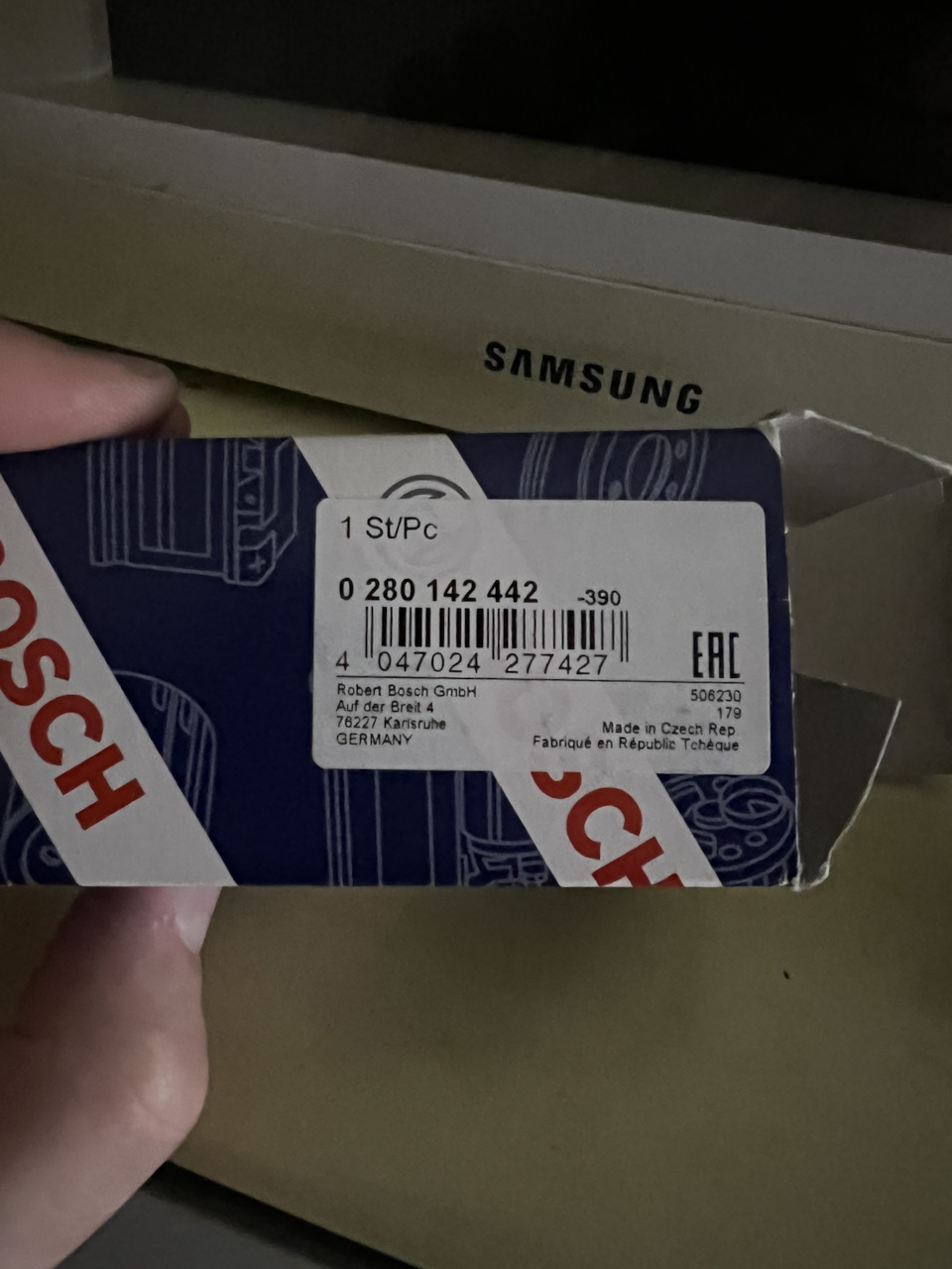 0280142442 клапан вентиляции топливного бака BOSCH | Запчасти на DRIVE2