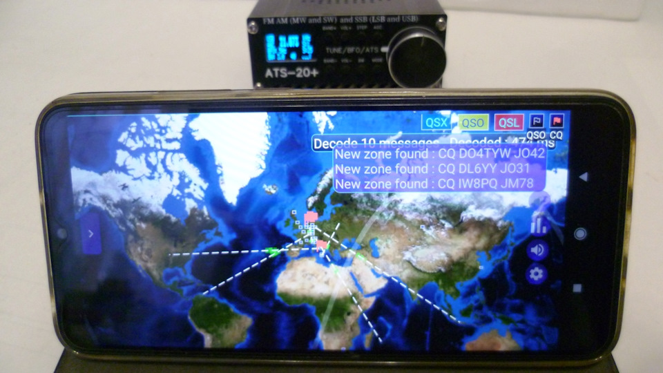 ATS20+ и FT8 FT8CN слушаем весь мир. — Сообщество «Радиосвязь и Радиолюбители» на DRIVE2