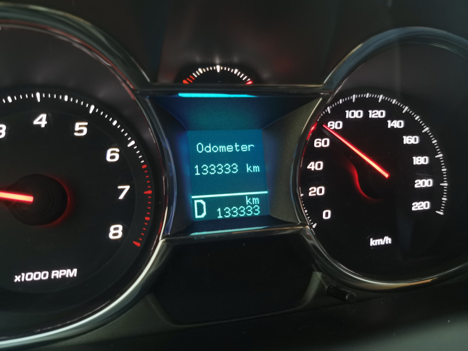 Просто красивые цифры. — Chevrolet Captiva (1G), 2,4 л, 2015 года ...