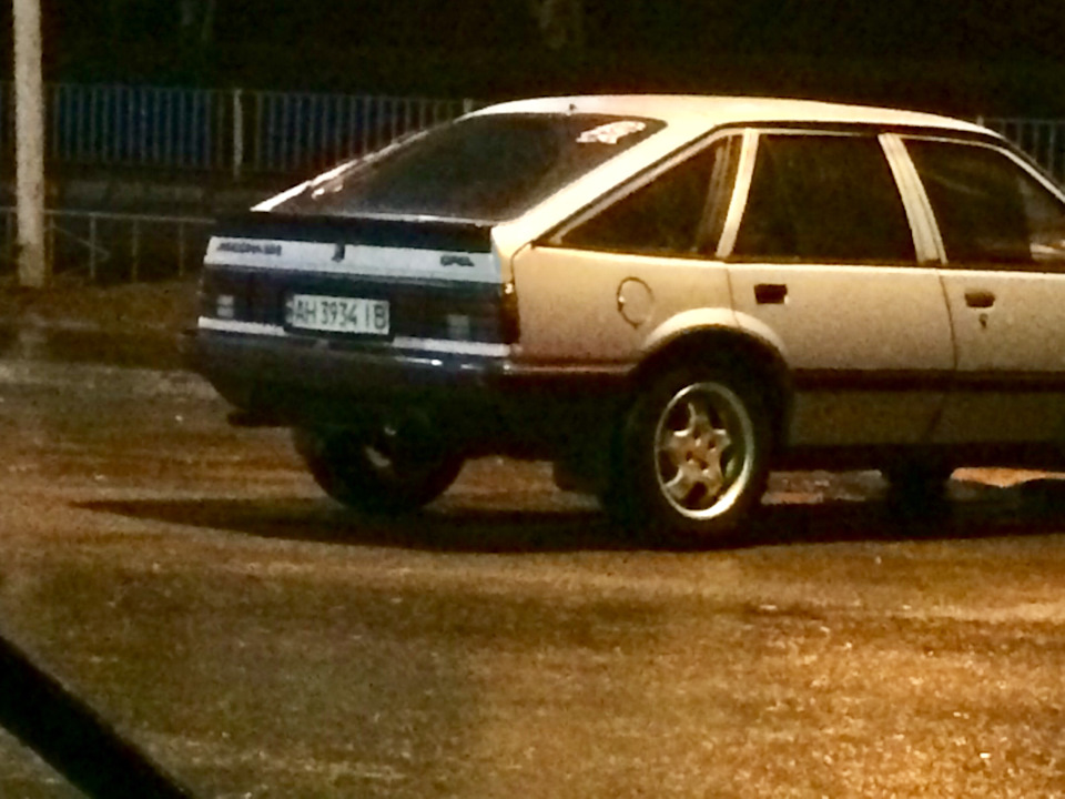 Диски с полочкой))) — Opel Ascona C, 1,8 л, 1986 года | колёсные диски ...
