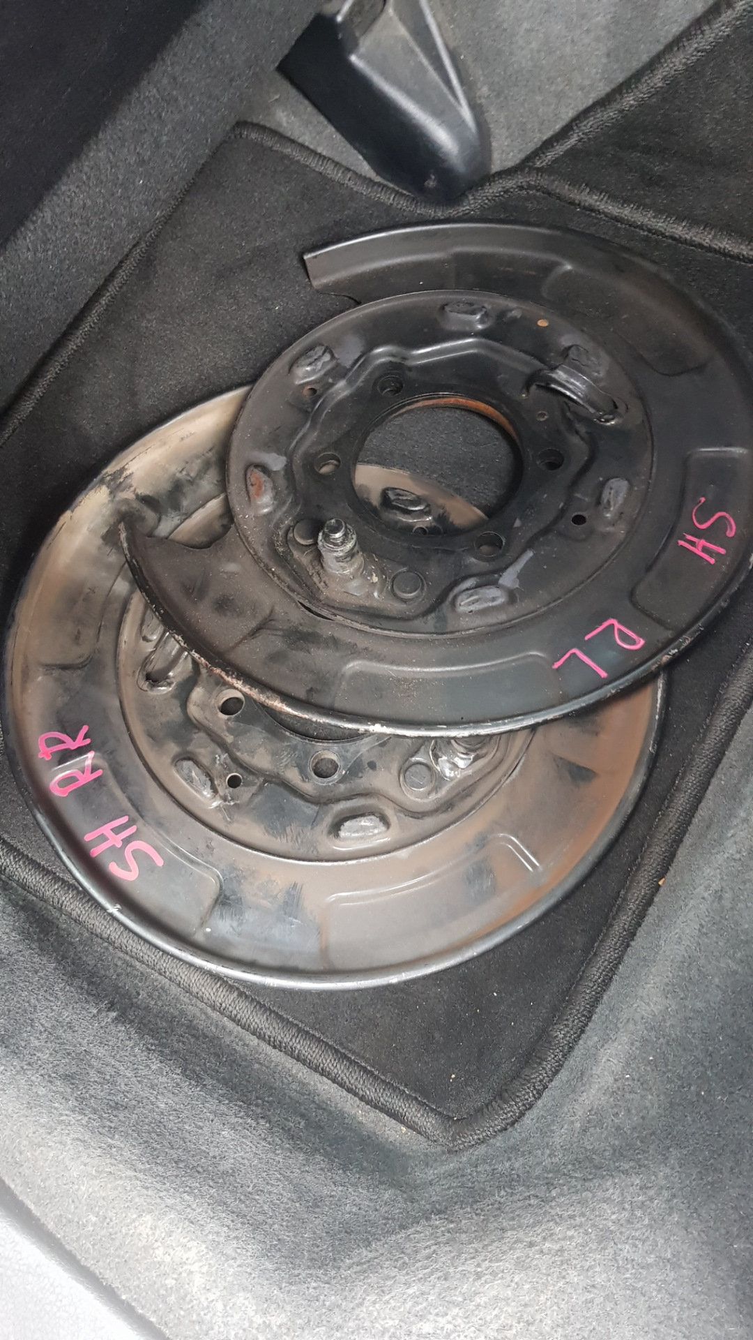 Задние тормозные пыльники и ТО — Subaru Impreza WRX (GH/GE/GV/GR), 2,5 ...