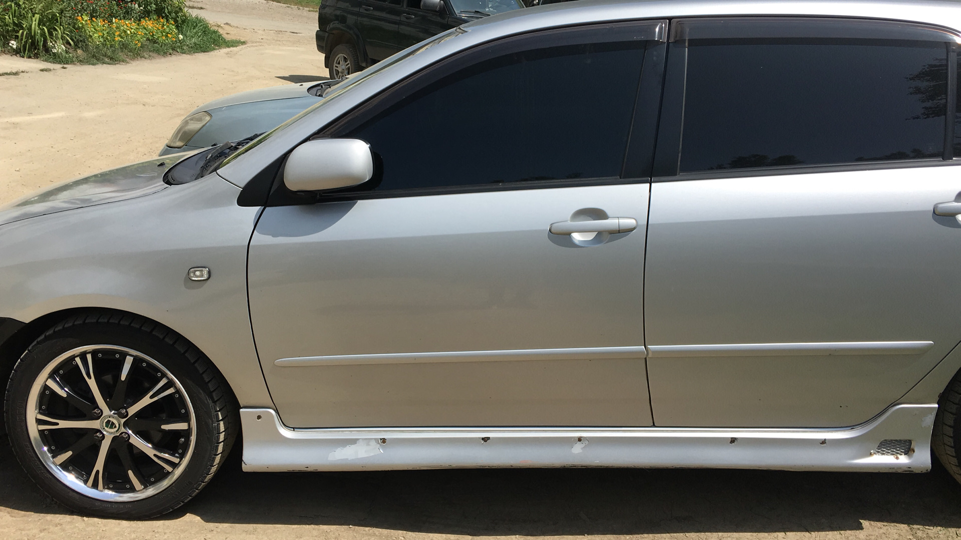 Тонировка — Toyota Corolla RunX, 1,5 л, 2002 года | стайлинг | DRIVE2