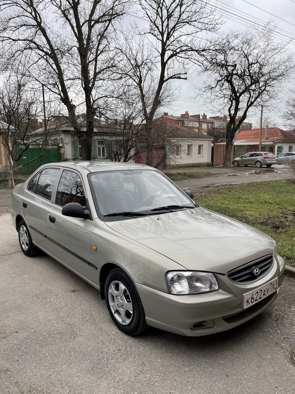 Сезон-2022 — Hyundai Accent (2G), 1,5 л, 2008 года | шины | DRIVE2