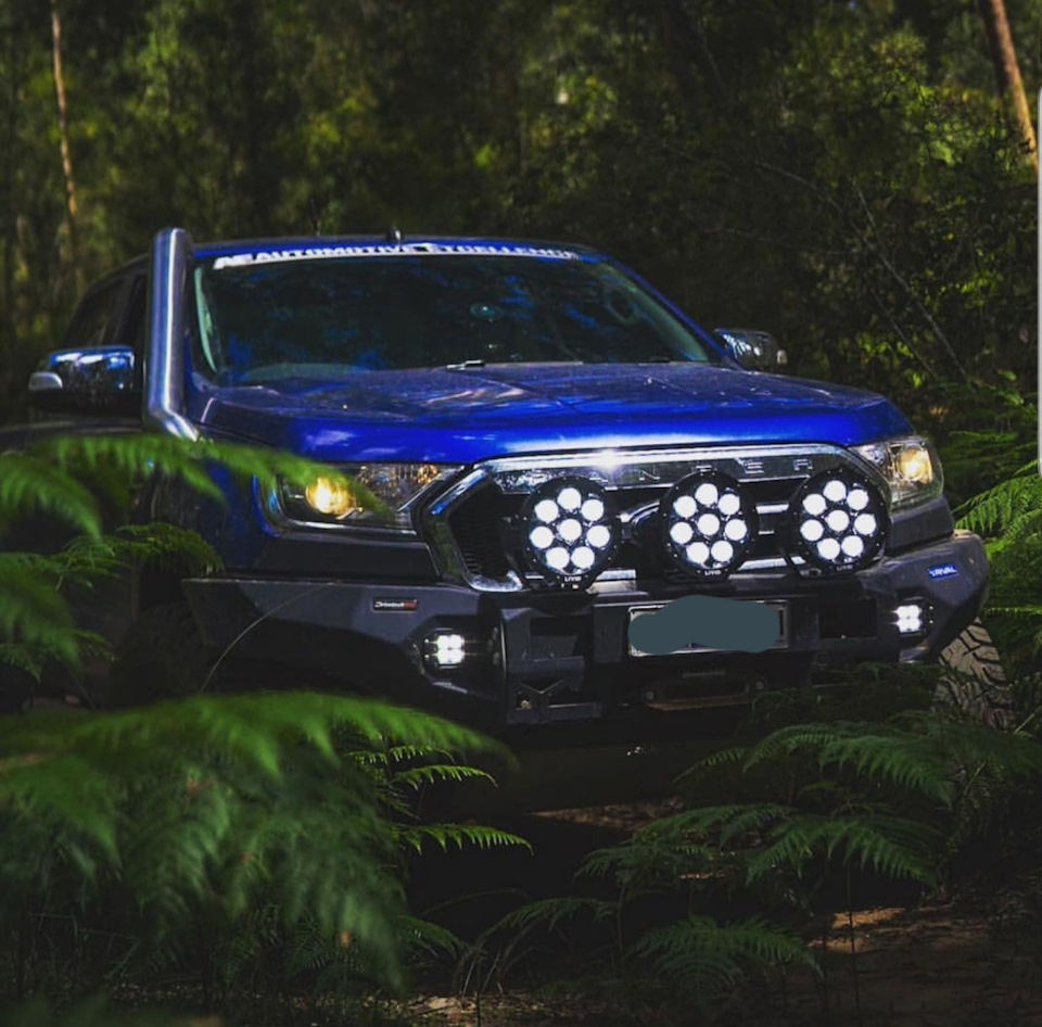 Ford Ranger 2017 дополнительные светодиодные фары — Fonariled на DRIVE2