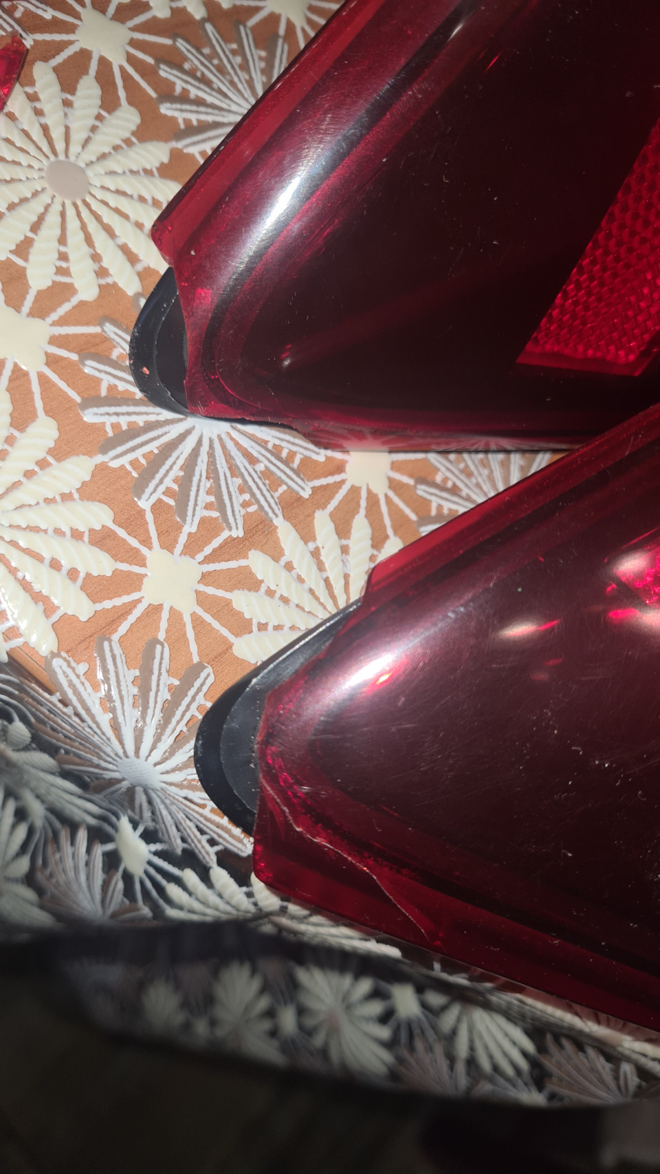 Установка оригинальных задних LED фонарей на Tucson 3 рестайлинг ...