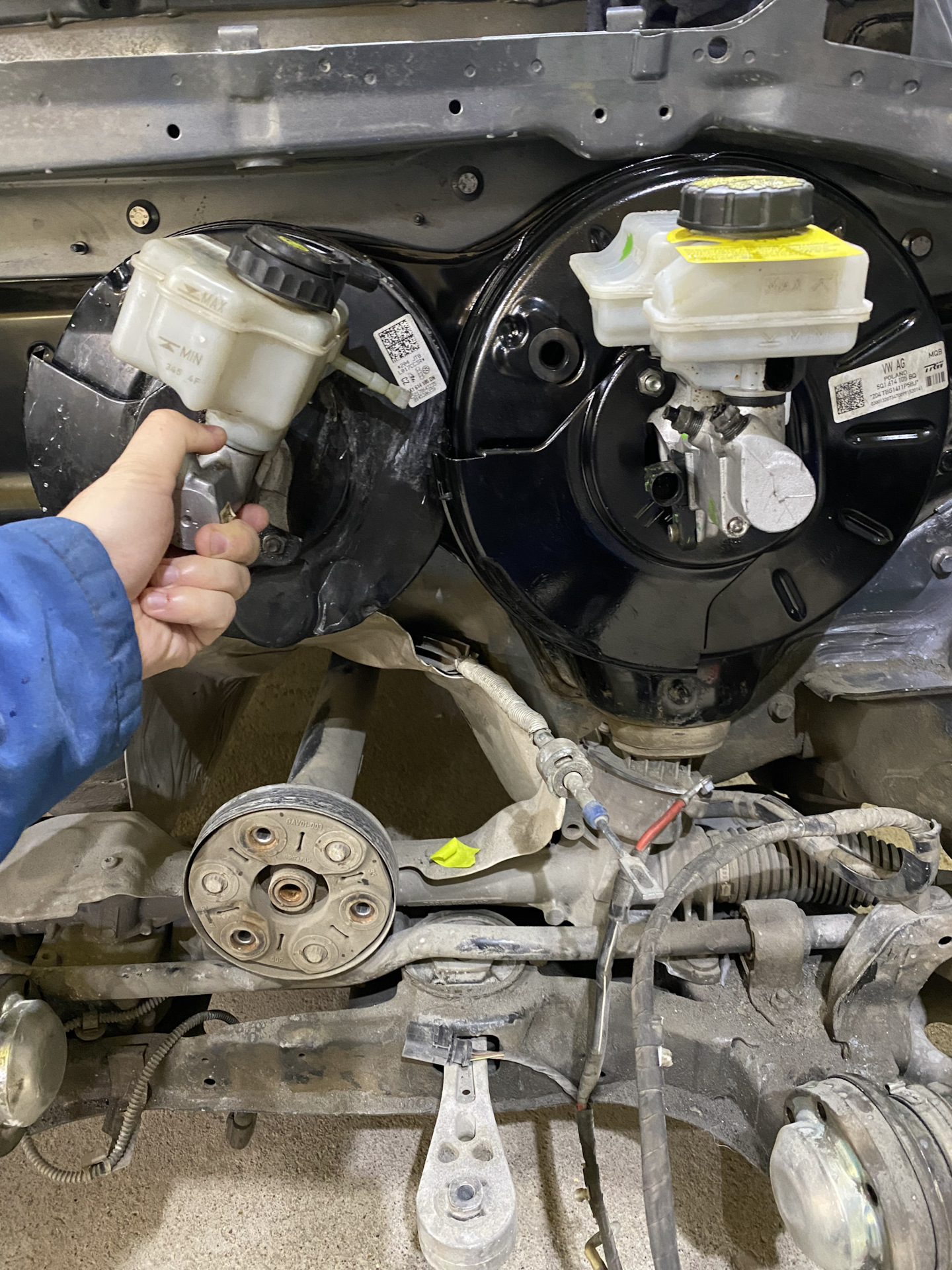 ГТЦ 25.4 и ВУТ от MQB, получаем PQB — Skoda Yeti, 1,8 л, 2015 года ...