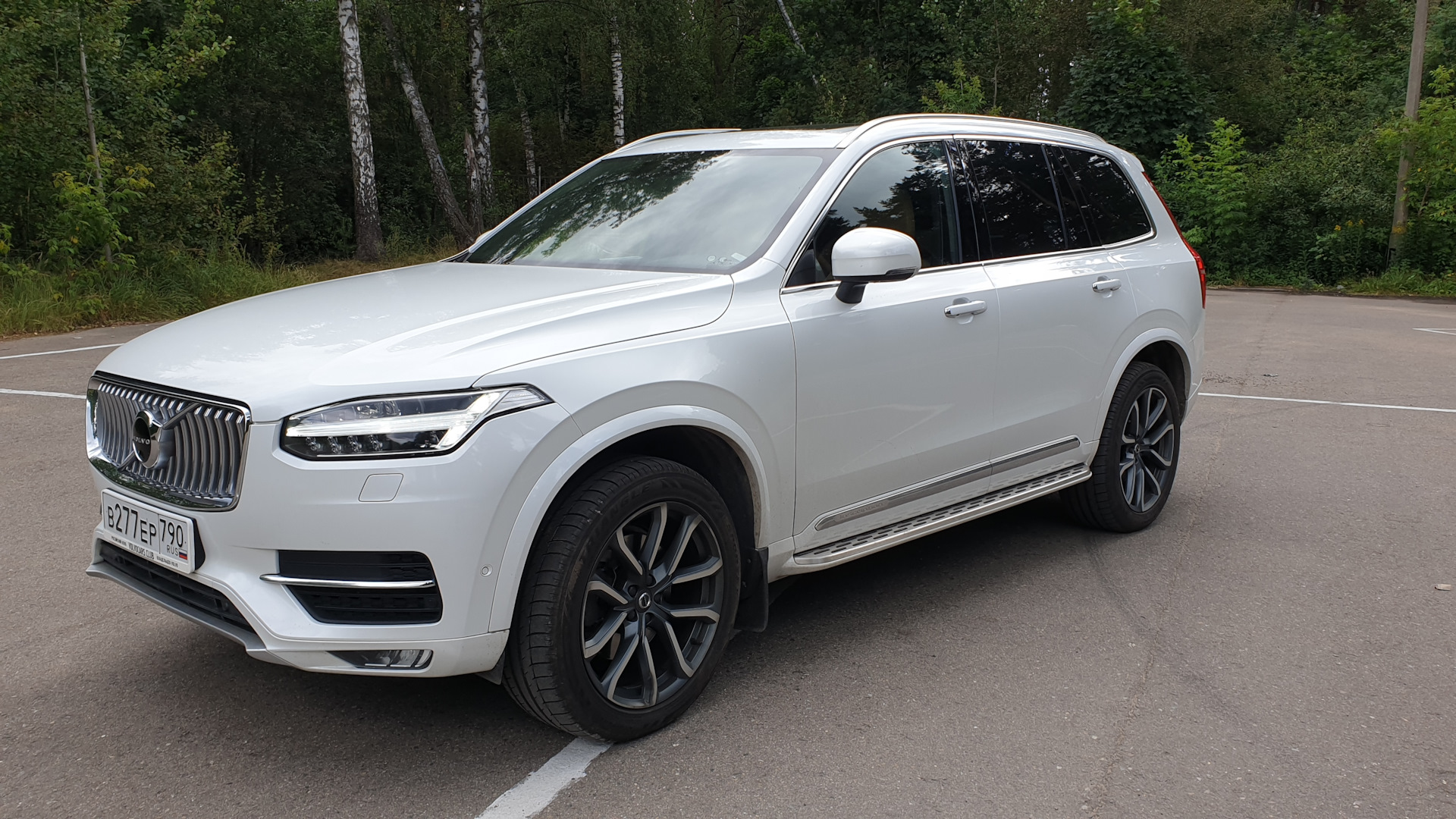 Volvo XC90 (2G) 2.0 дизельный 2016 | White Pearl на DRIVE2