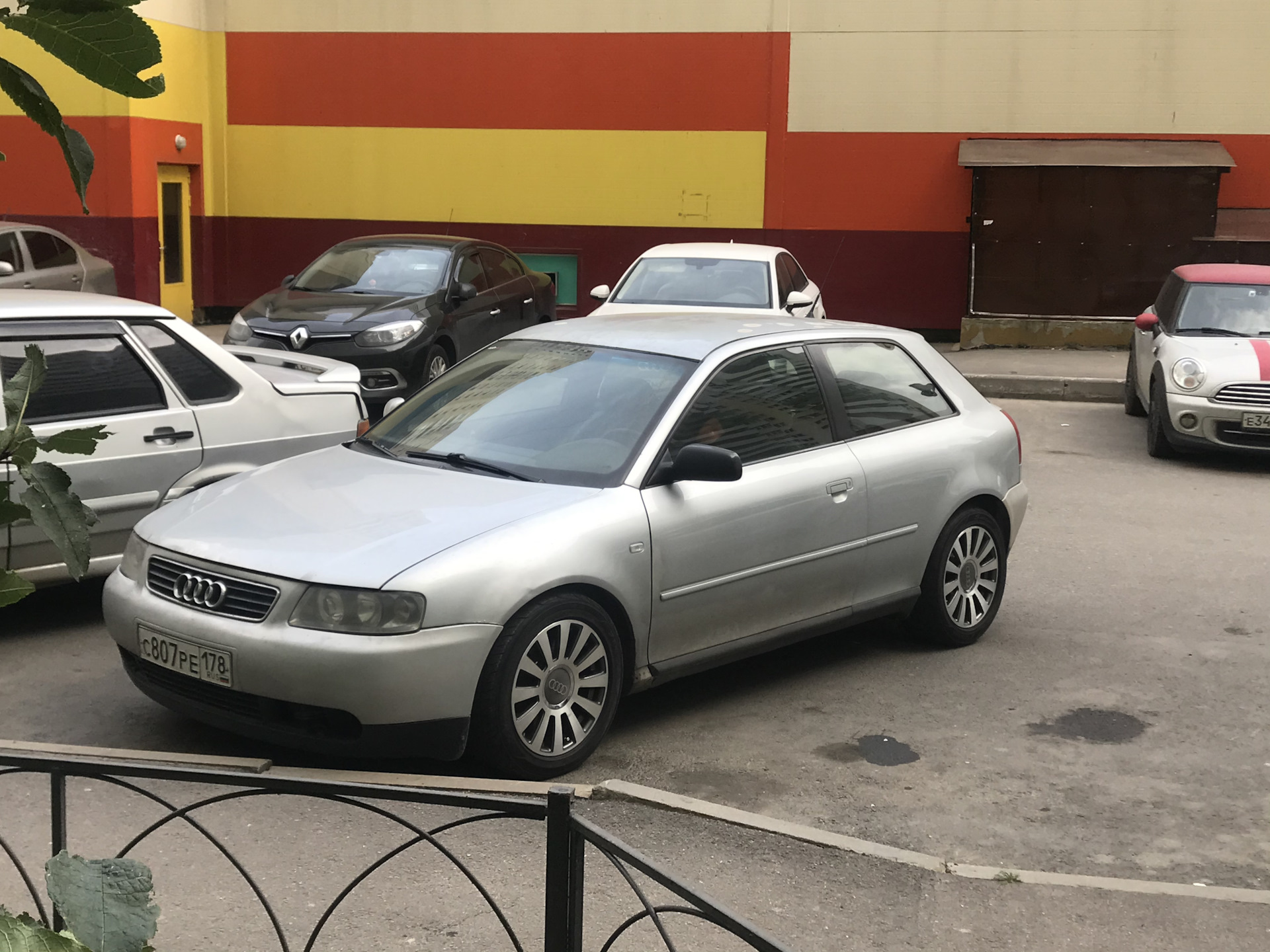 Поставил диски 7j r16 5x100, тяжелые, но выглядят ничего — Audi A3 (8L), 1,8 л, 1997 года ...