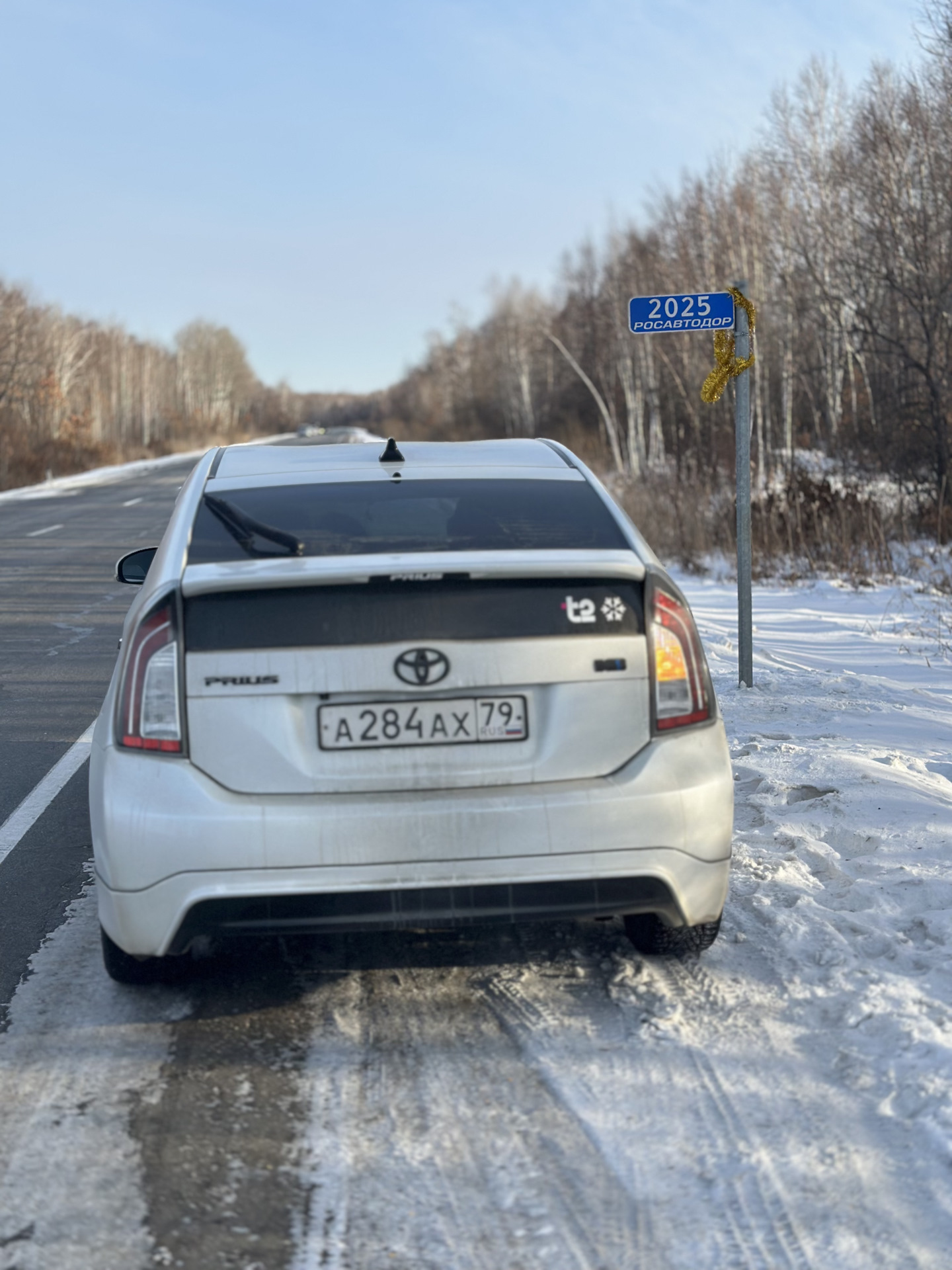🎉 **С Новым 2025 Годом, Drive2!** 🎉 — Toyota Prius (30), 1,8 л, 2012 ...