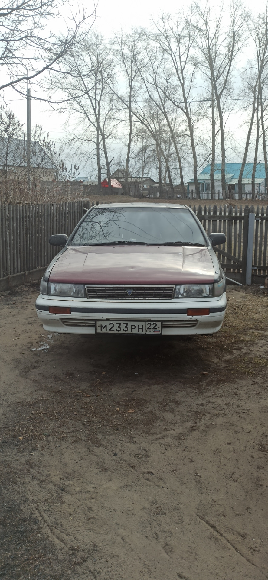 Немного подкрасились — Nissan Bluebird (U12), 2 л, 1990 года | стайлинг ...