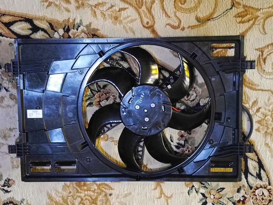 Новый диффузор в сборе с вентилятором охлаждения двигателя 400W 414mm ...