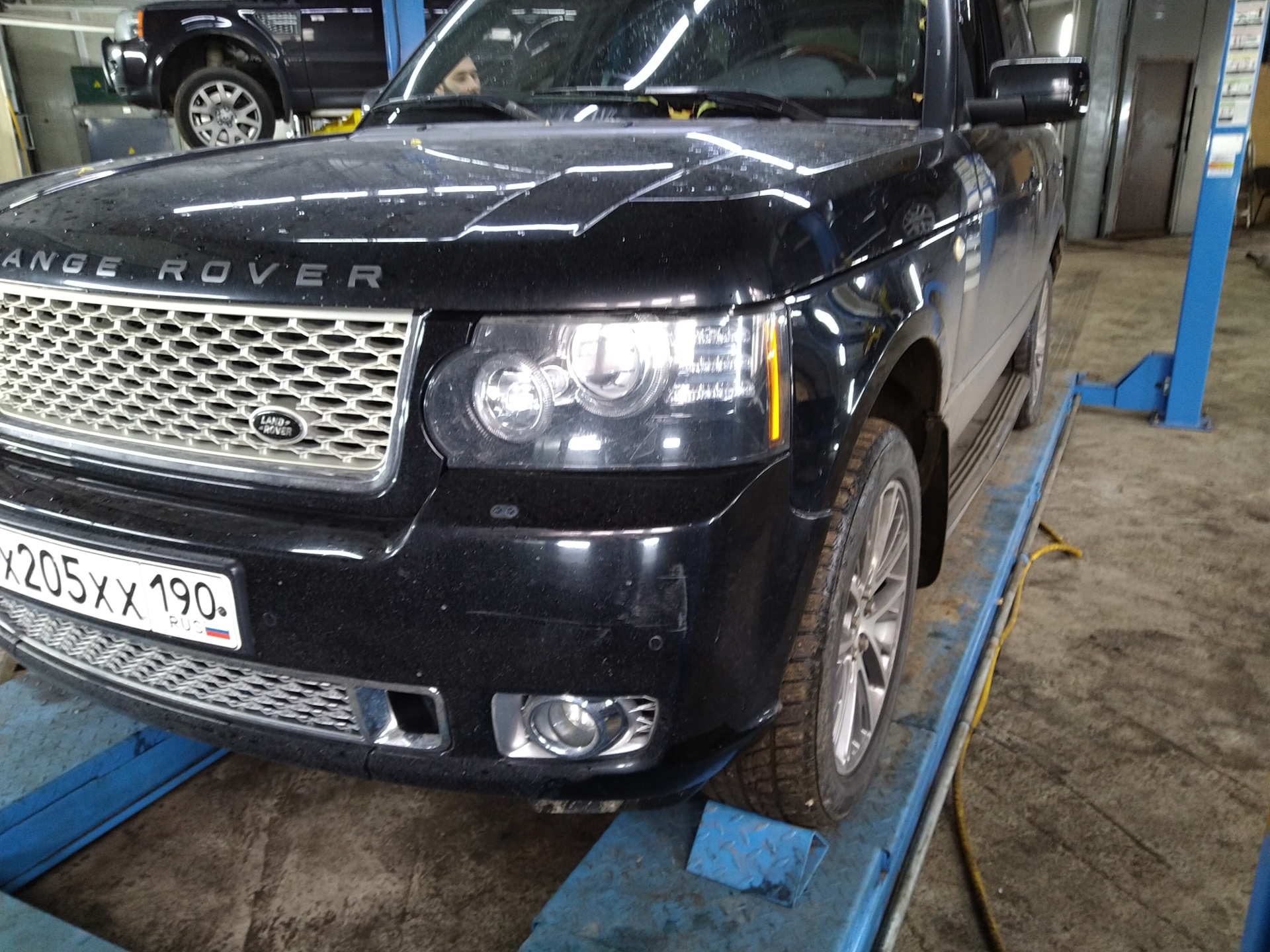 Накладки на пороги Autobiography — Land Rover Range Rover (3G), 3,6 л ...