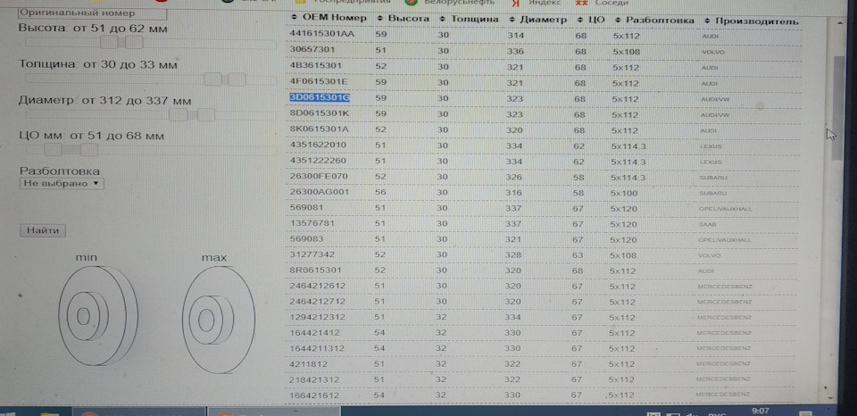31277342 Диск тормозной Volvo | Запчасти на DRIVE2