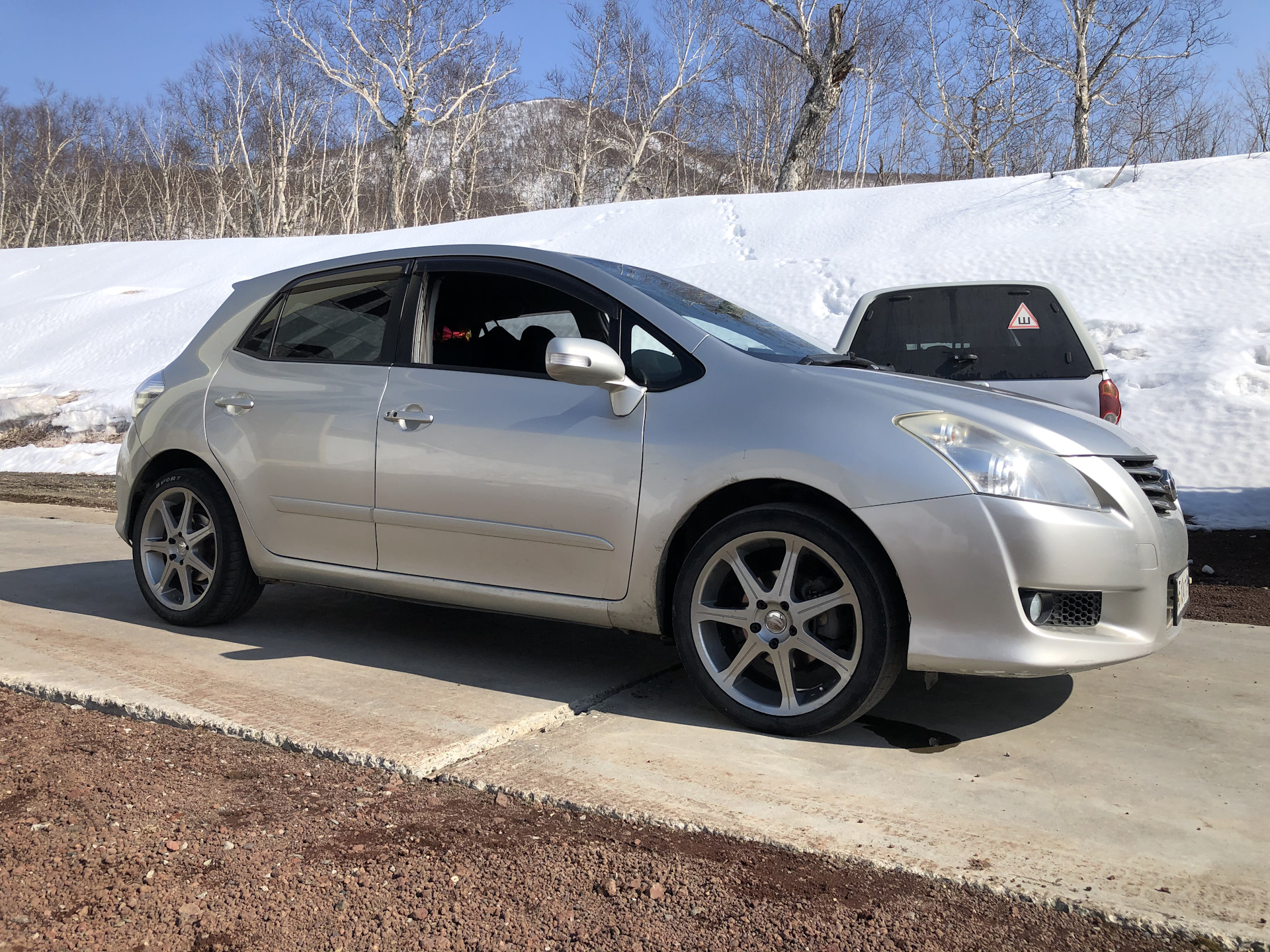 18 тапочки 🔥 — Toyota Blade, 2,4 л, 2007 года | колёсные диски | DRIVE2