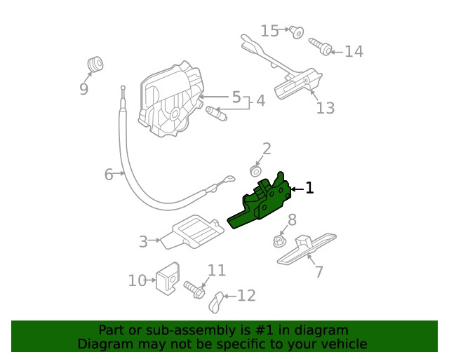 5NA827506 Замок VAG | Запчасти на DRIVE2