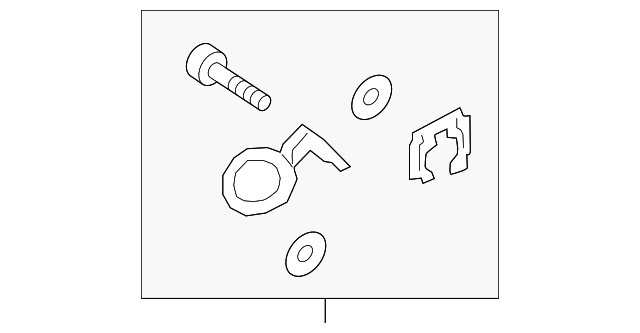 5WA815155 Комплект крепления для теплообменника VAG | Запчасти на DRIVE2