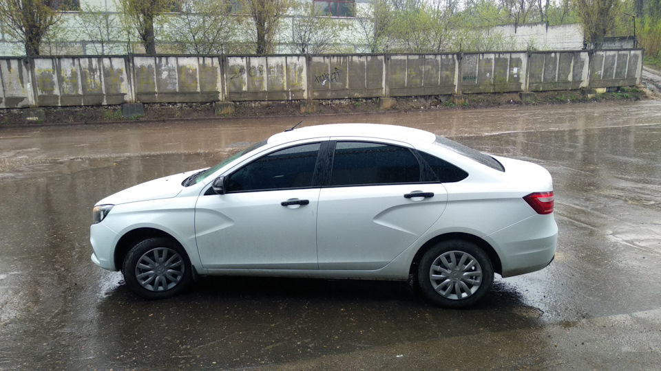 Тонировка Lumar 5% + XPro 20% — Lada Vesta (1G), 1,6 л, 2017 года ...