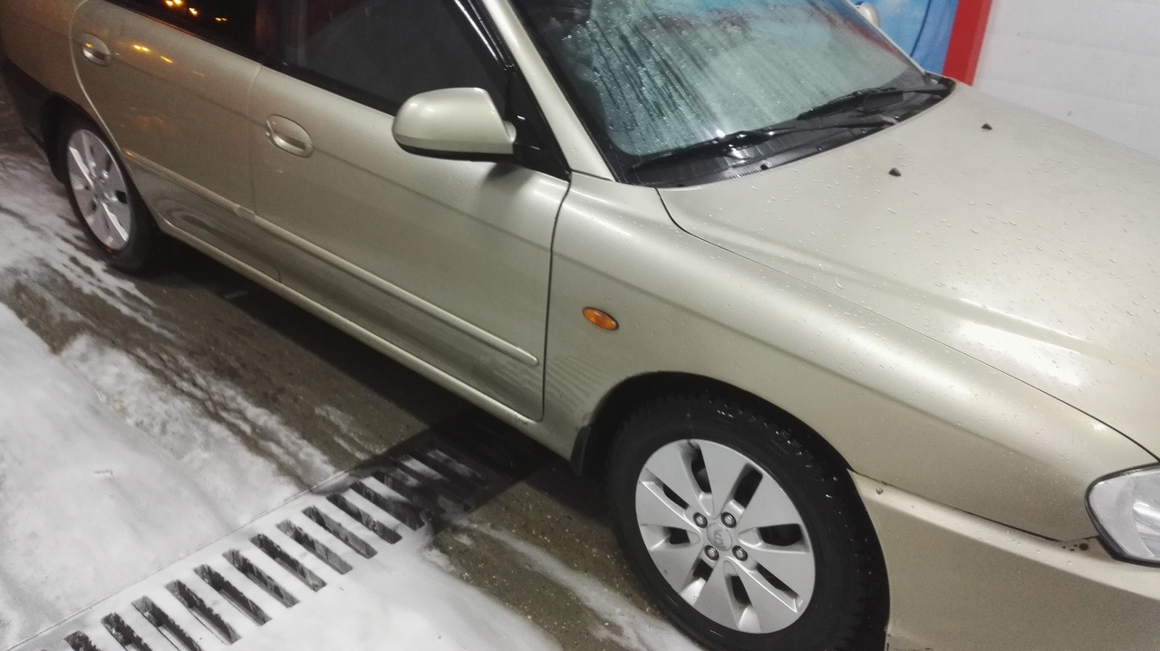 Диски от KIA RIO на Kia Spectra №2 — KIA Spectra, 1,6 л, 2008 года ...