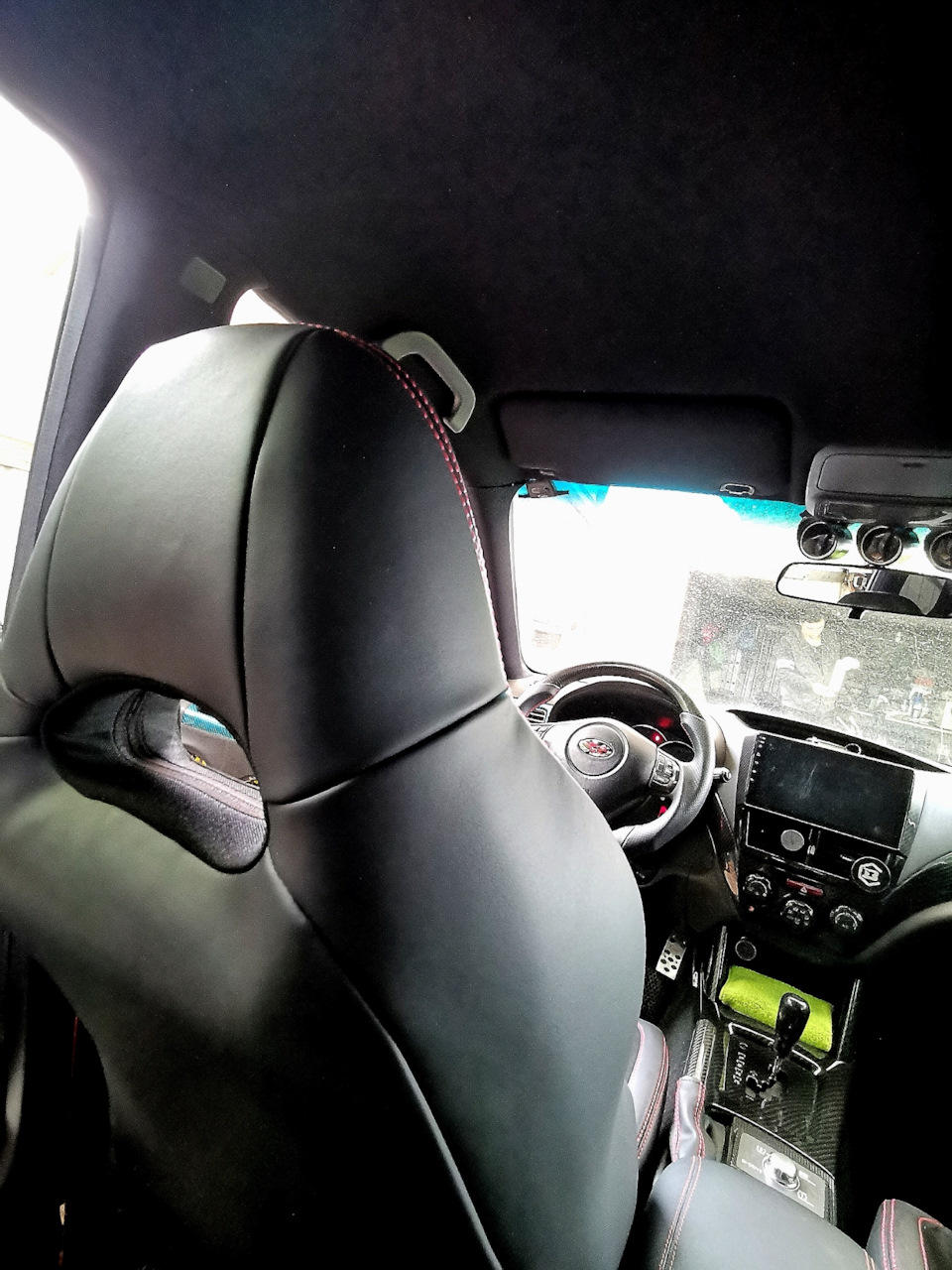 Обновление STI полуковшей и заднего дивана — Subaru Forester (SH), 2 л ...