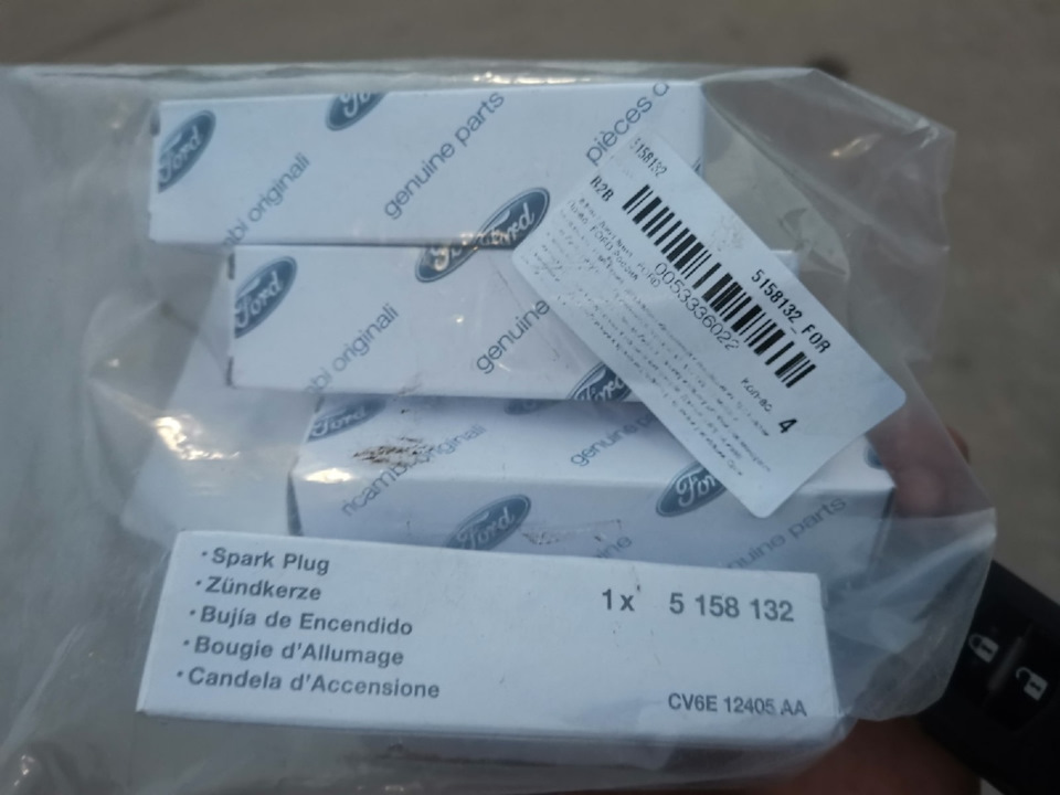 5158132 Свеча зажигания / 2,0/2,3/2,5 Duratec/Dohc 07~ Ford | Запчасти ...