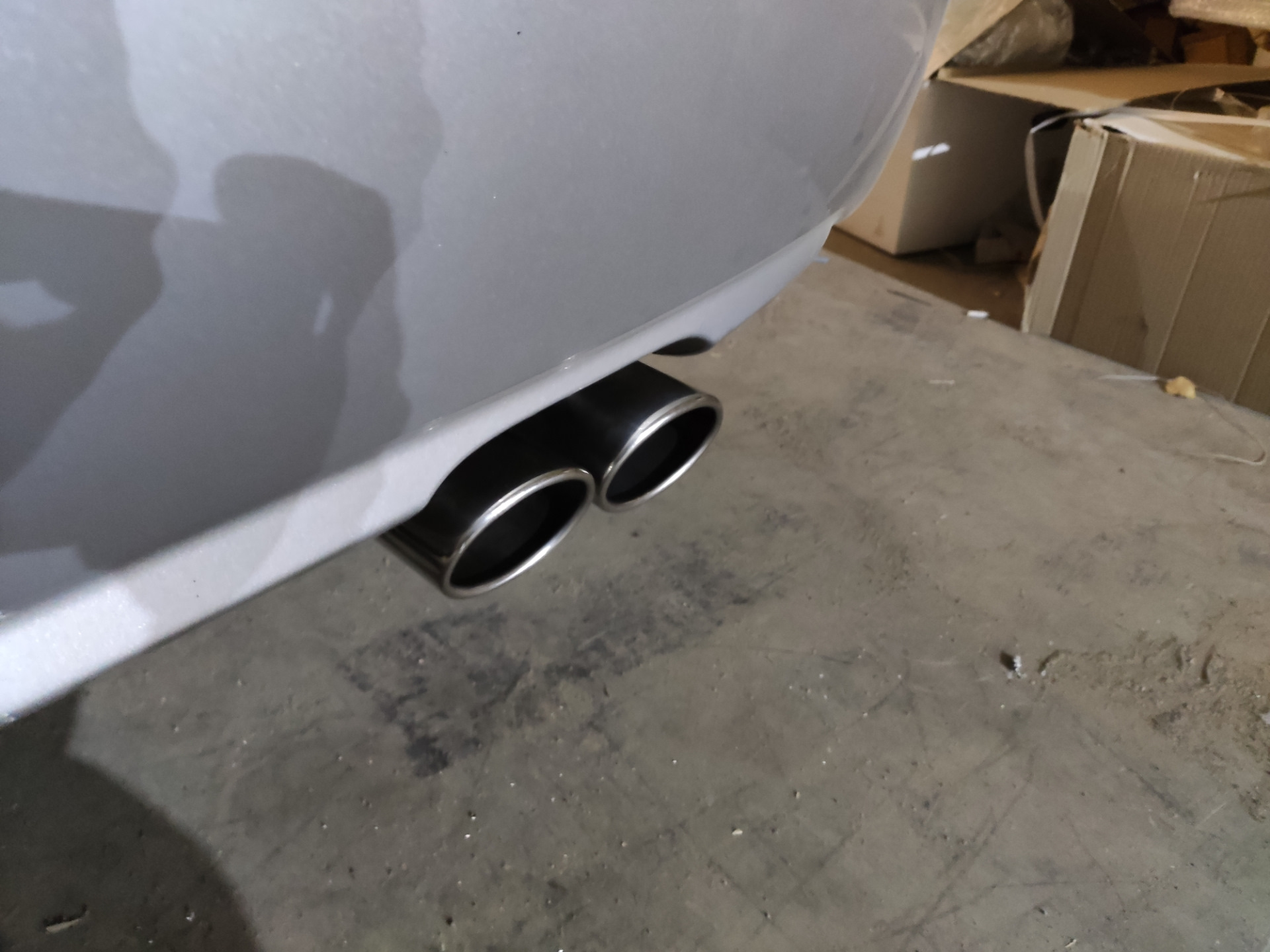 Насадки на глушитель — Honda Civic 4D (8G), 1,8 л, 2011 года | стайлинг ...