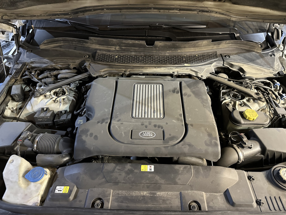 Замена топливного фильтра 4.4 дизель LR072610 — Land Rover Range Rover ...