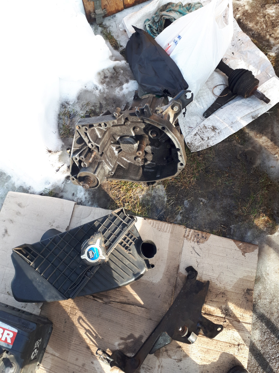 Кольца дифференциала — Renault Laguna I, 2 л, 1996 года | поломка | DRIVE2